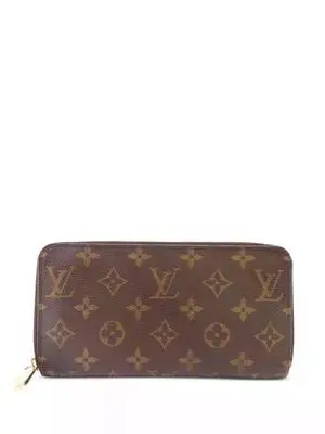 LOUIS VUITTON Monogram-pattern Long Wallet - Brown