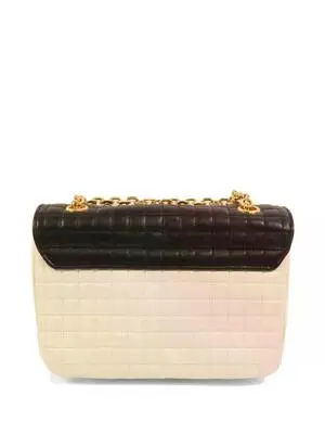 Celine Quilted C Shoulder Bag