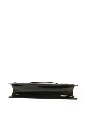 Delvaux Madame Leather Clutch Bag