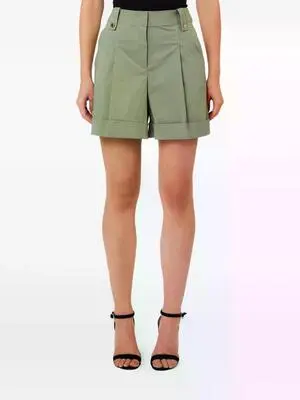 Liu Jo Pleated Turn-up Shorts