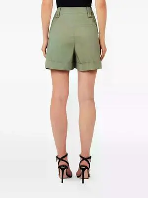 Liu Jo Pleated Turn-up Shorts