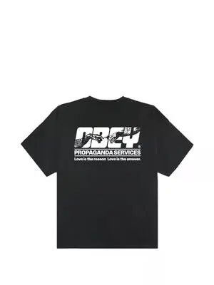 Obey Propaganda Services Logo-print T-shirt
