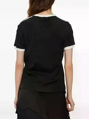 Adidas Logo Patch Lace-stripe T-shirt