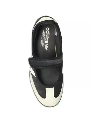 Adidas Samba Jane Touch-strap Ballet Flats - Black