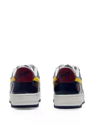 A BATHING APE Sta Patent Leather Sneakers