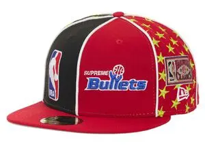 Supreme Mitchell & Ness Teams New Era 59fifty Fitted Hat - Red