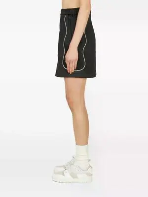 PERKS AND MINI Elasticated Waist Mini Skirt