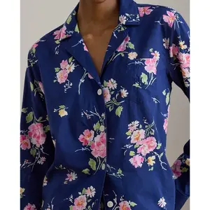 Ralph Lauren Floral Cotton-blend-lawn Sleep Set