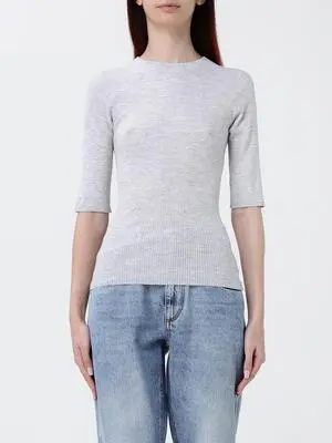 Brunello Cucinelli Ribbed Knit Top - Beige