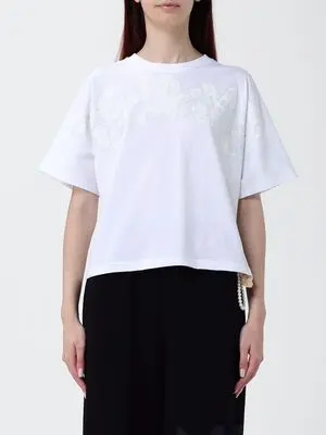 Disclaimer Drop Shoulder T-shirts For Women