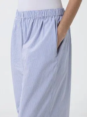 Aspesi Striped Cotton Palazzo Trousers
