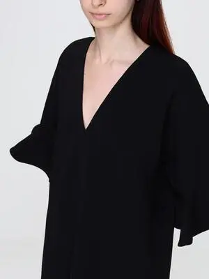 GANNI Dress With Flared Sleeves