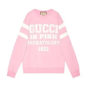 Gucci 25 Eschatology Sweatshirt - Pink