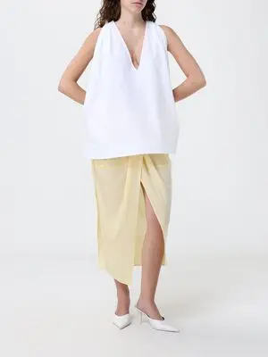 Jacquemus Norma Cotton Halter Neck Top