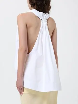 Jacquemus Norma Cotton Halter Neck Top