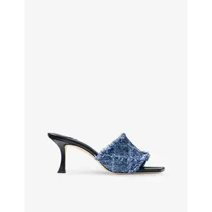 Embroidered Mules Clogs For Women