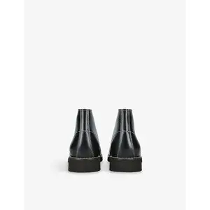 LEMAIRE Stitch Leather Derby Boots
