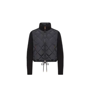 Moncler Zip-up Padded Cardigan - Blue
