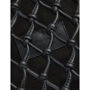 THE FRANKIE SHOP Leather Macrame Pouch