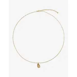 Monica Vinader Fragments 18ct Yellow Vermeil Chain Necklace - Gold