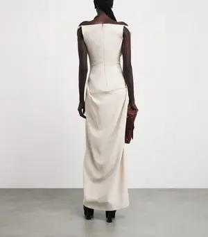 VIVIENNE WESTWOOD Iwona Corset Gown - Beige