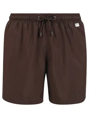 MC2 SAINT BARTH Lighting Pantone Swim Shorts - Brown