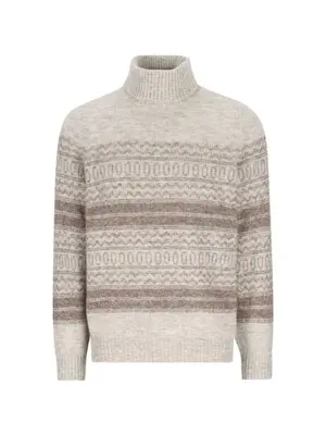 Brunello Cucinelli Wool Turtle-neck Jumper