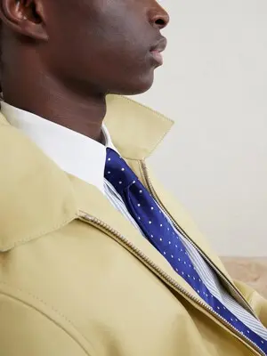 TOM FORD Polka Dot Silk Jacquard Neck Tie