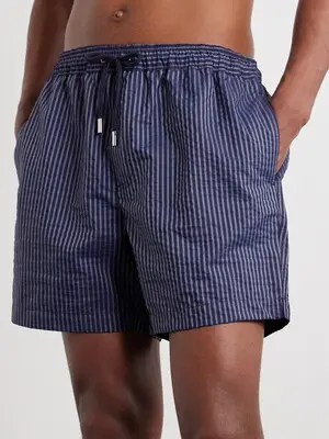 Mr P. Striped Swim Shorts