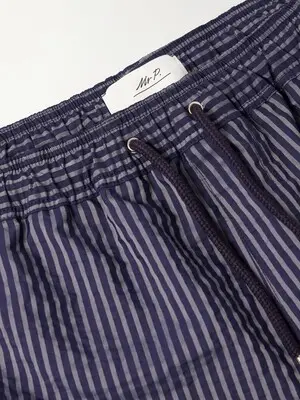 Mr P. Striped Swim Shorts