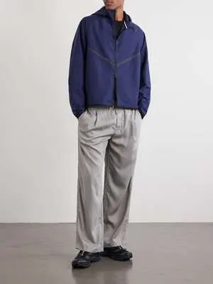 Nike Tech Shori Logo-embroidered Shell Jacket