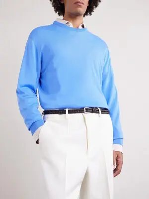 TOM FORD Merino Wool Crew Neck Sweater
