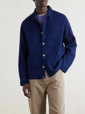 Folk Checked Cotton Jacket