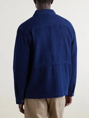 Folk Checked Cotton Jacket
