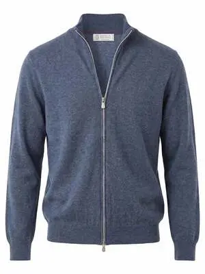 Brunello Cucinelli Zip-front Cardigan - Multicolor