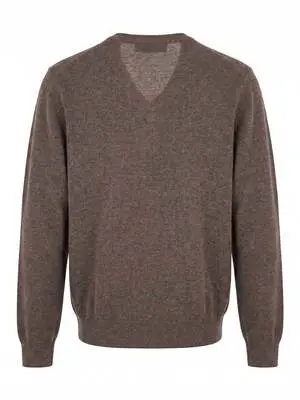 Brunello Cucinelli Cashmere V-neck Sweater - Multicolor