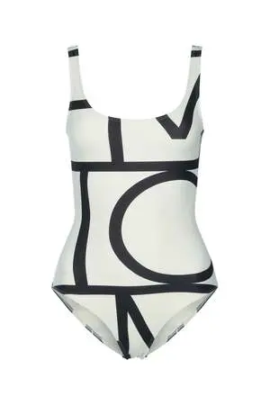 TOTEME Monogram One Piece Swimsuit - Multicolor