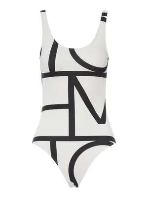 TOTEME Monogram One Piece Swimsuit - Multicolor