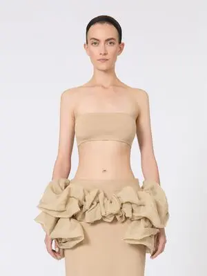 Max Mara Bandeau Bra In Stretch Viscose