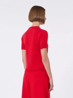 Max Mara Wool & Cashmere Knit T-shirt