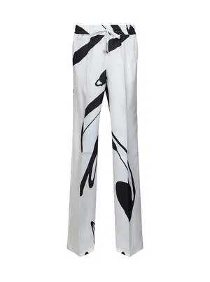 Kiton Black Wash Pants For Women