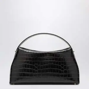 TOTEME Dark Crocodile-embossed Leather Everyday Bag