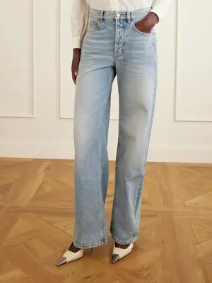Saint Laurent Neo 90s High-rise Straight-leg Jeans