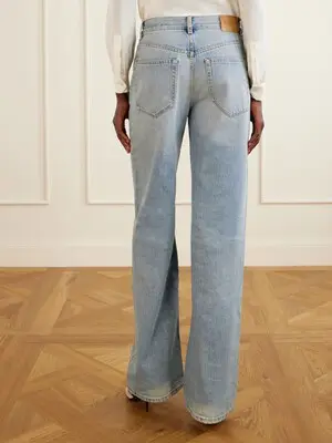 Saint Laurent Neo 90s High-rise Straight-leg Jeans