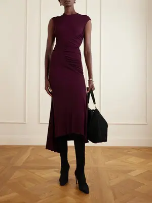 Manolo Blahnik Pavisco 90 Suede Knee-high Boots