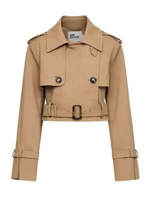 Self-portrait Belted Outerwear For Women