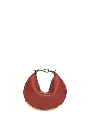 Fendi Brown Leather Hobo Bag - Multicolor