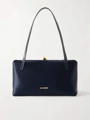 JIL SANDER Jil Sander Goji Pillow Satin Shoulder Bag Blue