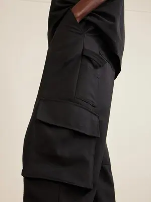 Balenciaga Cotton Wide-leg Cargo Pants