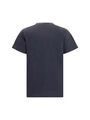 GANNI Logo Crewneck T-shirt - Black